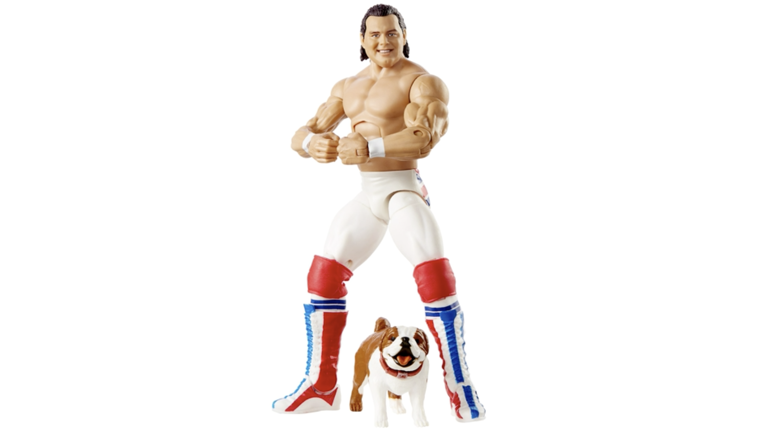Davey Boy Smith with Matilda WWE Elite 82 Figure Available for Pre ...