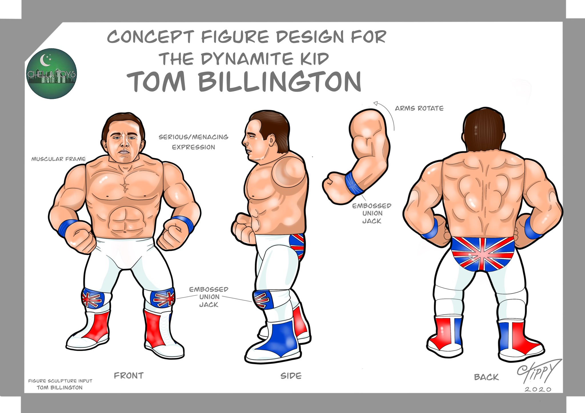 Dynamite Kid, Dino Bravo Retros Coming From Chella Toys, Zombie Sailor ...