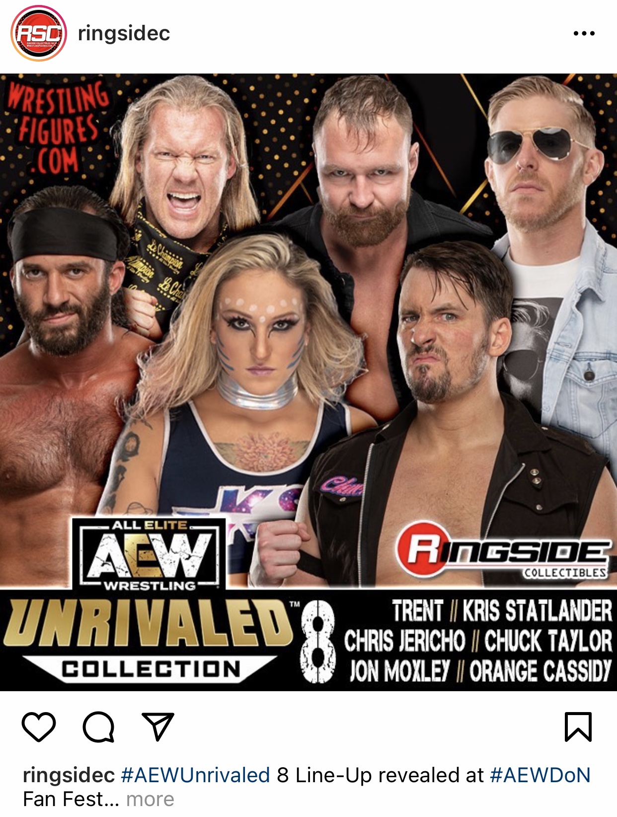 AEW Unrivaled Series 8 Lineup Revealed – Wrestling Figure News