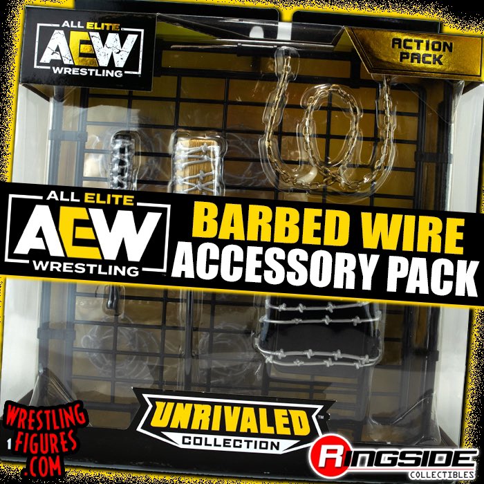 AEW Barbed Wire Action Pack Available for Pre-Order at Ringside ...
