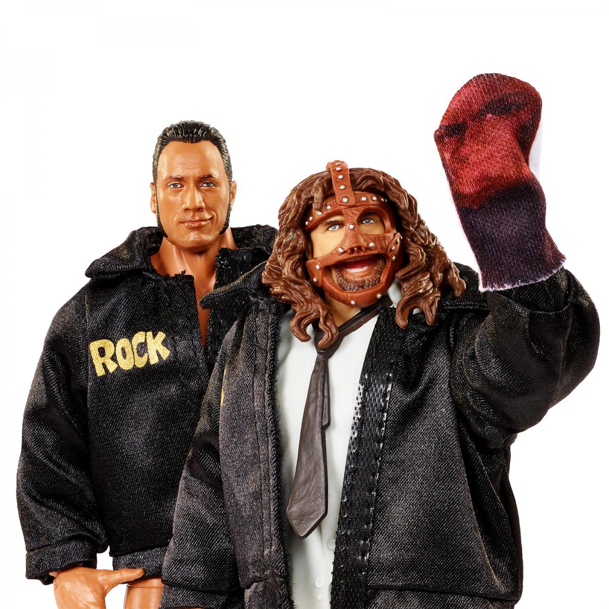 The Rock & Mankind WWE Elite 2-Pack on Pre-Order via Ringside (UPDATED ...