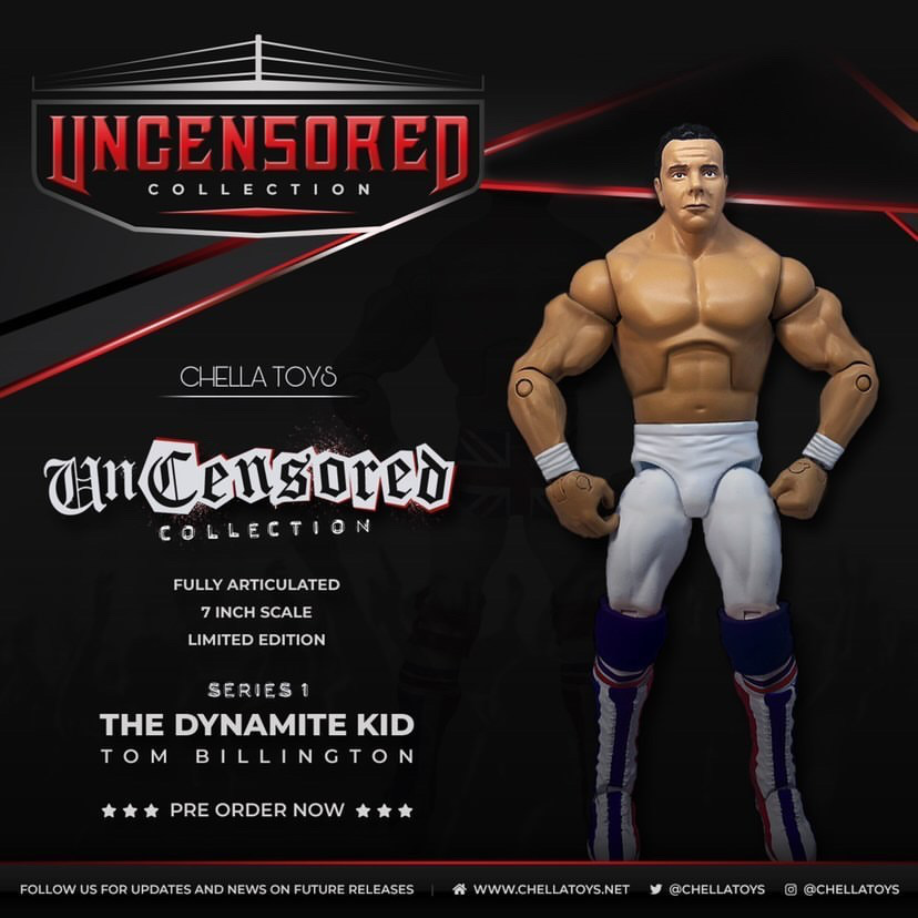 Dynamite Kid Revealed as 1st Figure in Chella Toys’ Uncensored 7-Inch ...