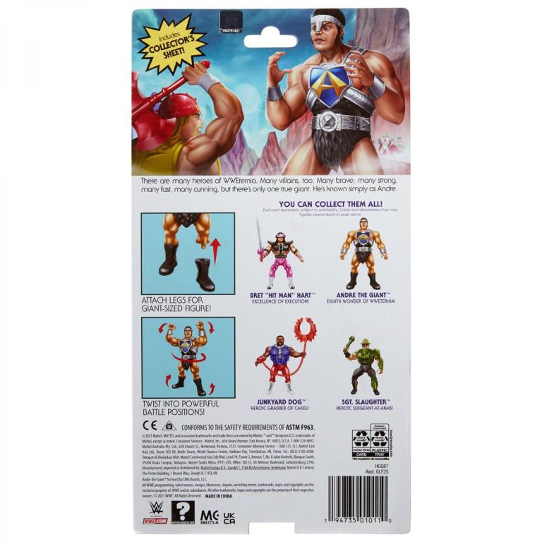 Masters of the WWE Universe 7 Reveals: Junkyard Dog, Andre The Giant ...