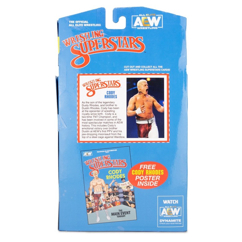 Walmart Exclusive Cody Rhodes AEW LJN Figure Coming Soon – Wrestling ...