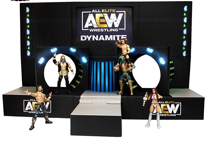 AEW Pop-Up Entrance Stage Images Revealed – Wrestling Figure News