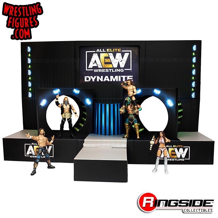 AEW Pop-Up Entrance Stage Images Revealed – Wrestling Figure News