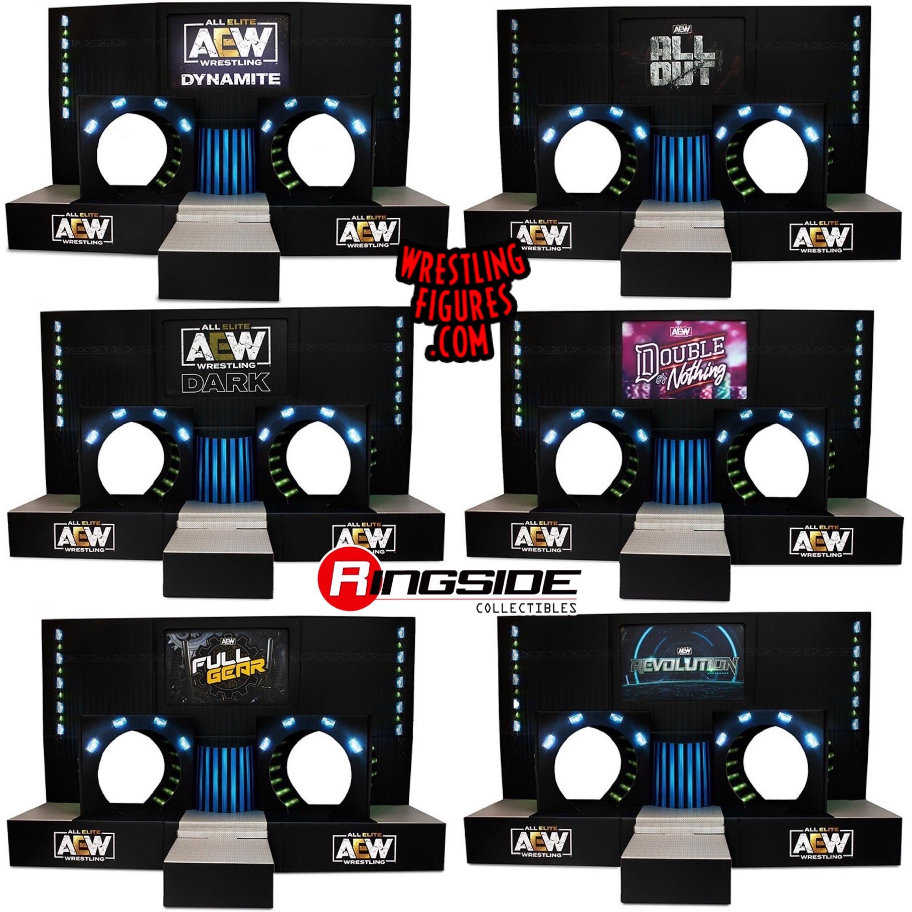 AEW Pop-Up Entrance Stage Images Revealed – Wrestling Figure News