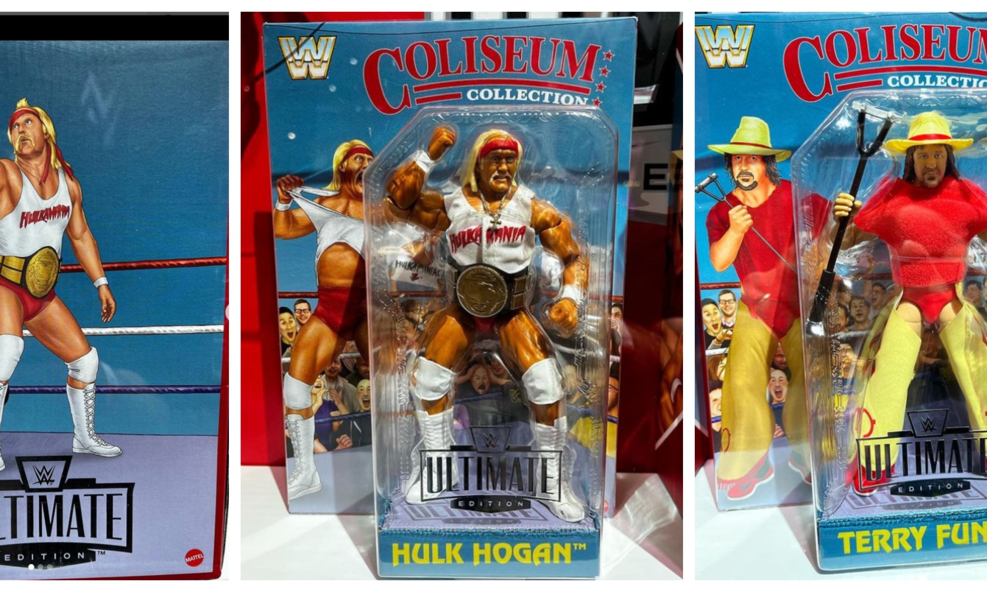 WWE Coliseum Collection Ultimate Hulk Hogan vs. Terry Funk Pre-Order ...