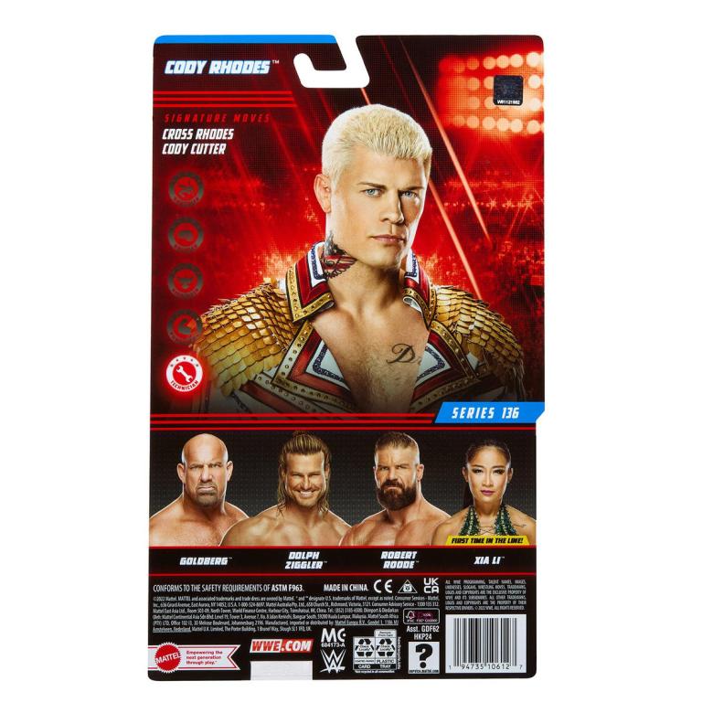 Cody Rhodes’ 1st American Nightmare WWE Figure Featured in Basic Series ...