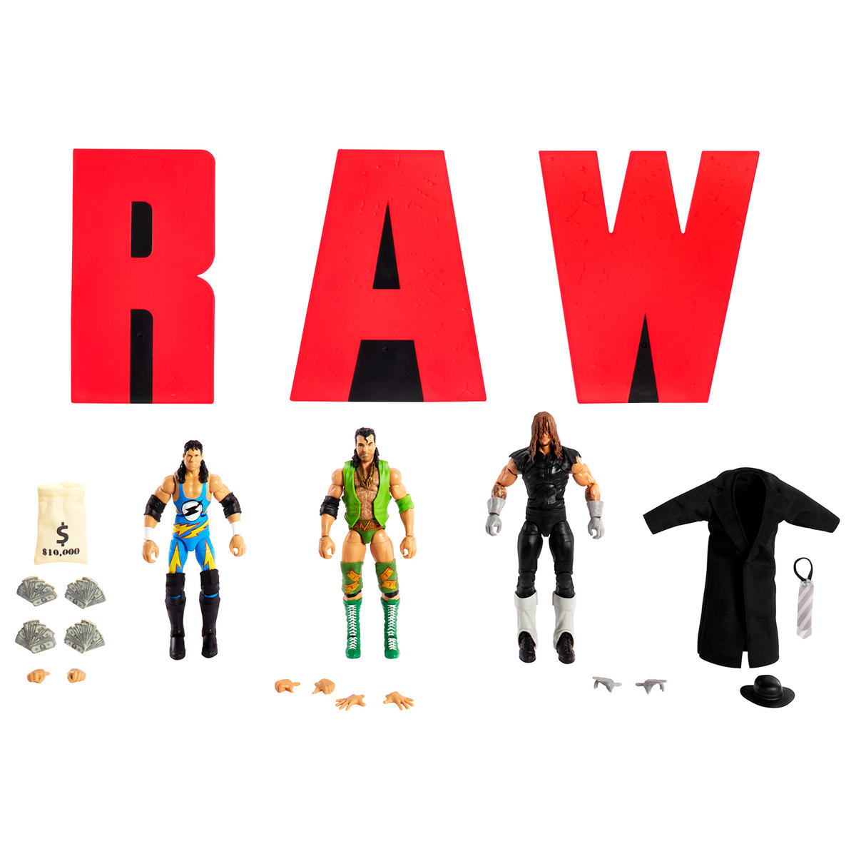 Photos: Raw 30th Anniversary WWE Elite Target Exclusive 3-Pack ...