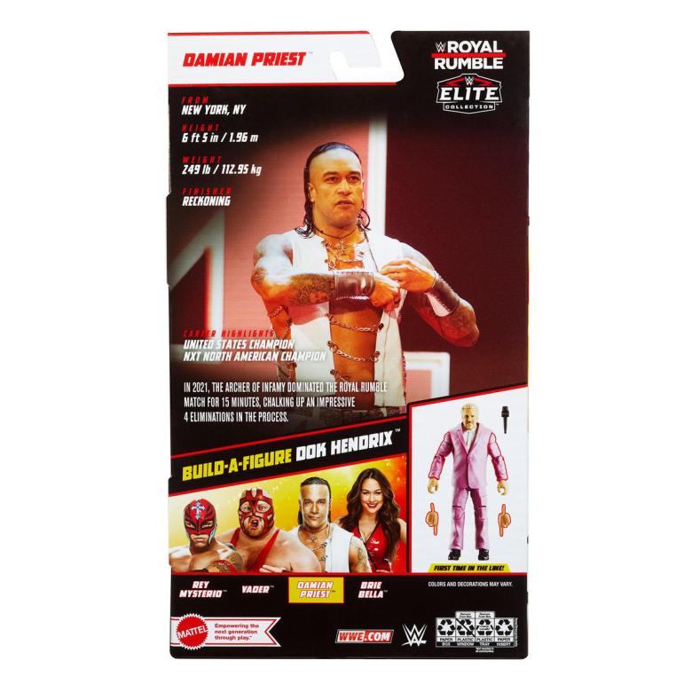 Royal Rumble WWE Elite Photos: Vader, Rey Mysterio, Damian Priest, Brie ...