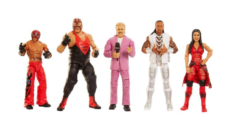 Royal Rumble WWE Elite Photos: Vader, Rey Mysterio, Damian Priest, Brie ...