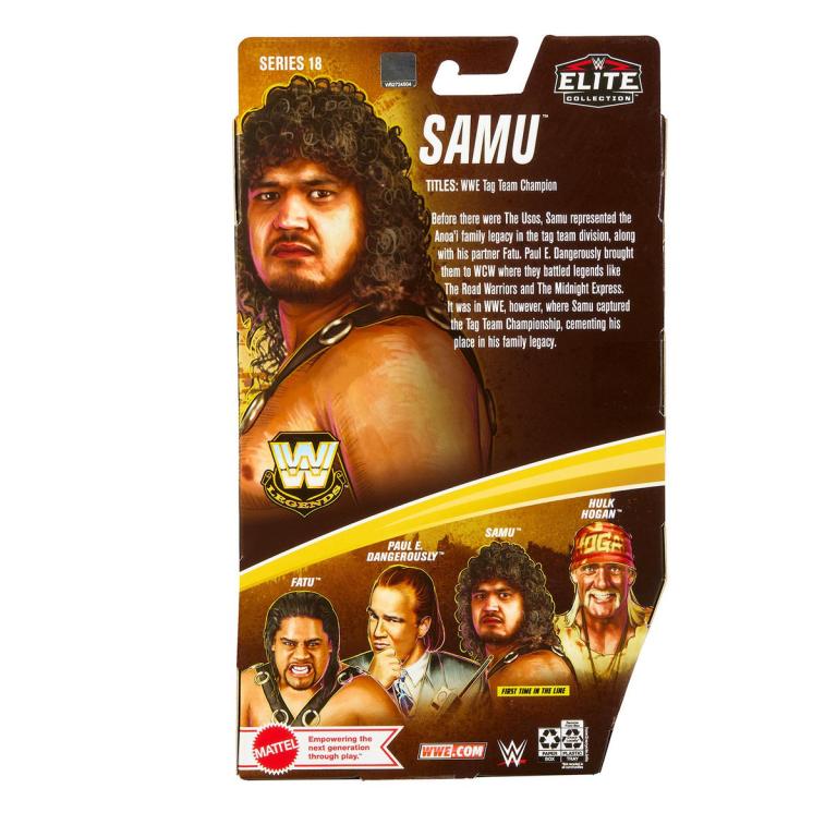 WWE Elite Legends 18 Photo Reveals: Samoan Swat Team, Paul E ...