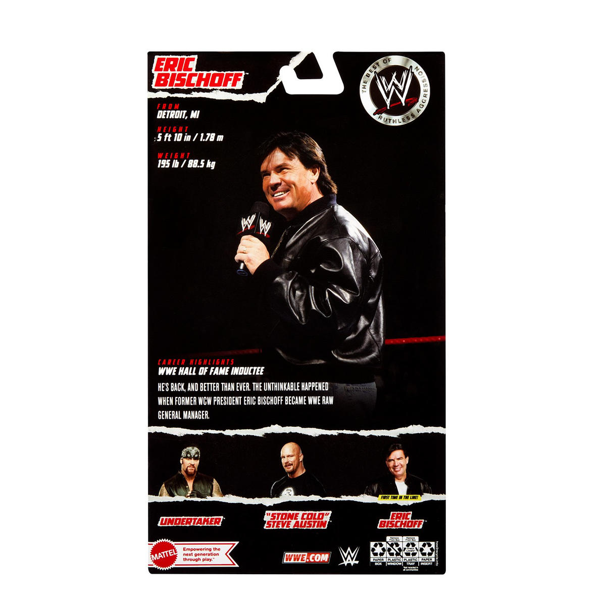 WWE Elite Ruthless Aggression 3 Photo Reveals: Eric Bischoff ...