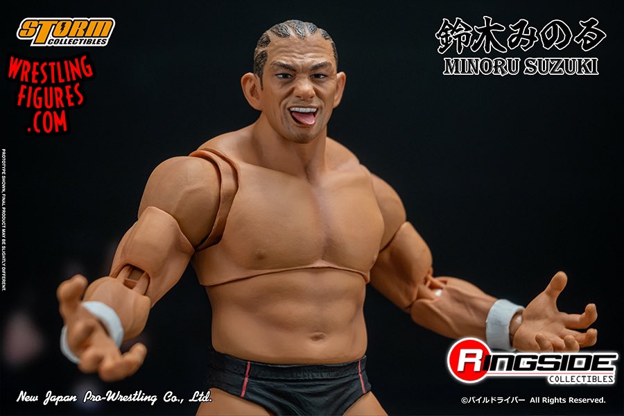 Minoru Suzuki Storm Collectibles Photo Reveals – Wrestling Figure News