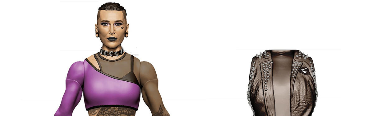 WWE Elite 102 Renders: Rhea Ripley, Edge, Commissioner Foley, Gunther ...