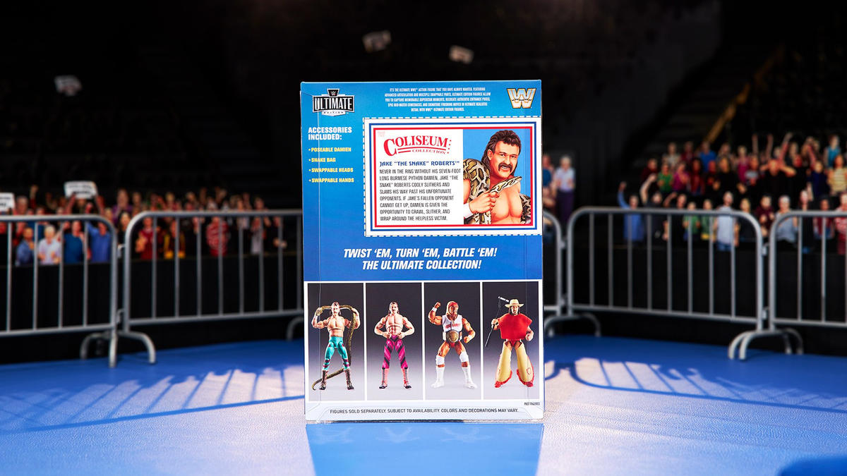 Pre-Orders for WWE Coliseum Collection 2 ft. Jake ‘The Snake’ Roberts ...