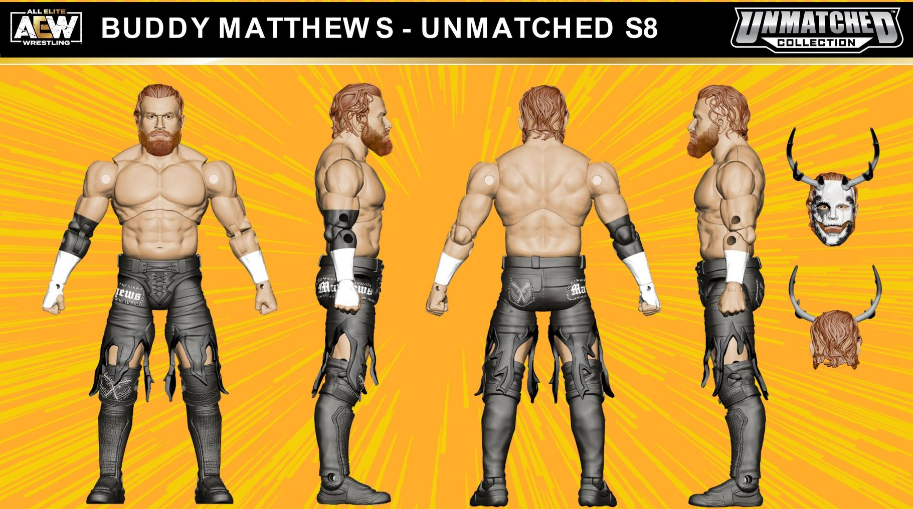 AEW Unmatched 8 Renders: House of Black members Brody King, Malakai ...