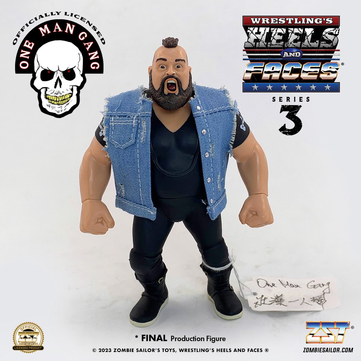 One Man Gang to Anchor Heels & Faces Series 3 – Wrestling Figure News