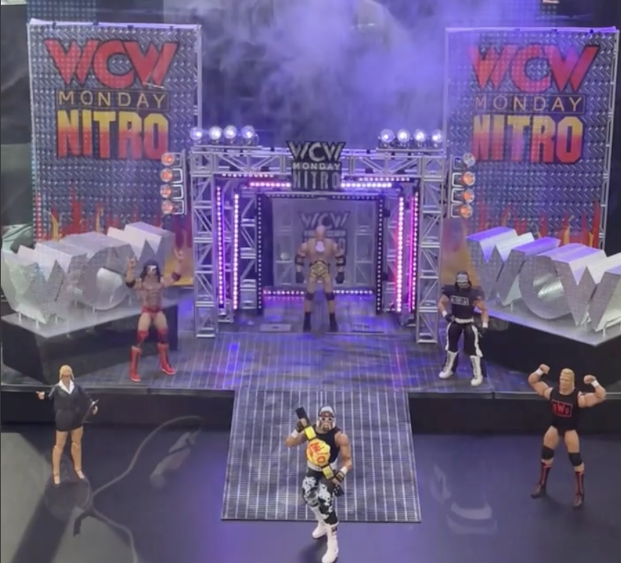 WCW Nitro Themed WWE Crowdfund Teased as Next Up for Mattel Creations ...