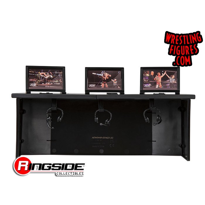 AEW Announcer’s Table Delayed; New Photos Revealed – Wrestling Figure News