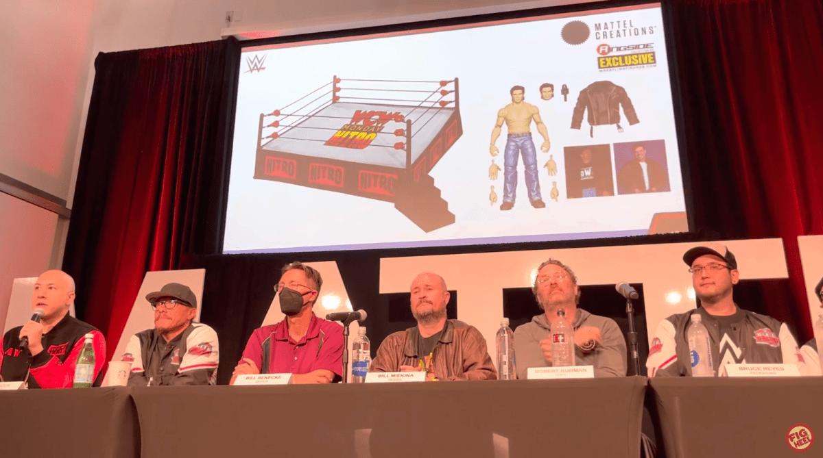 WWE Reveals: Ultimate Edition Eric Bischoff & WCW Nitro Ring, New ...