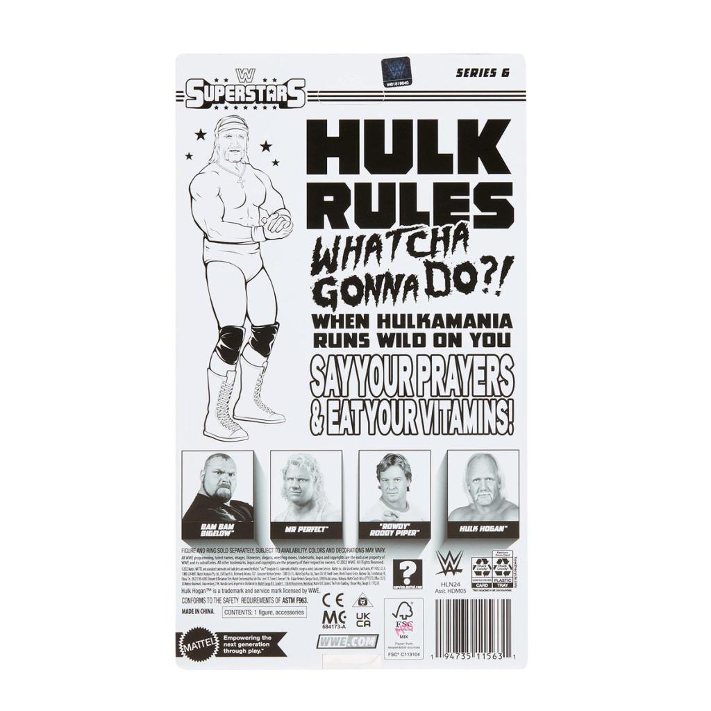 WWE Superstars Photos: Hulk Hogan, Rowdy Roddy Piper, Bam Bam Bigelow ...