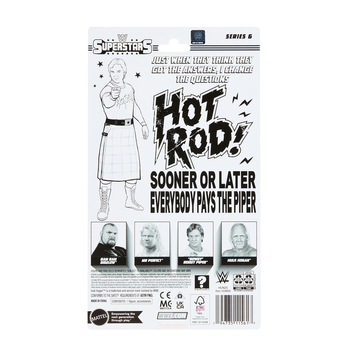 WWE Superstars Photos: Hulk Hogan, Rowdy Roddy Piper, Bam Bam Bigelow ...