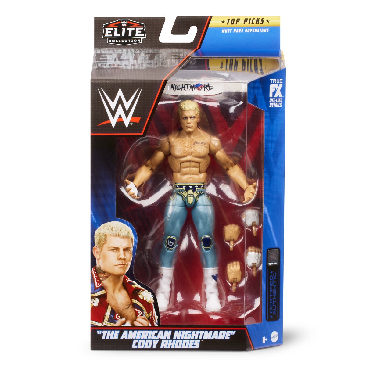 New Cody Rhodes Figures: Top Picks Elite, Suited Basic 140 ...