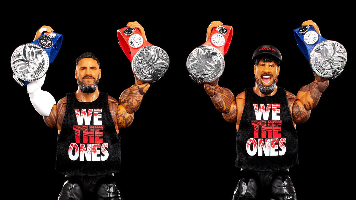 Photos: Usos WWE Ultimate Edition Ringside Exclusive – Wrestling Figure ...