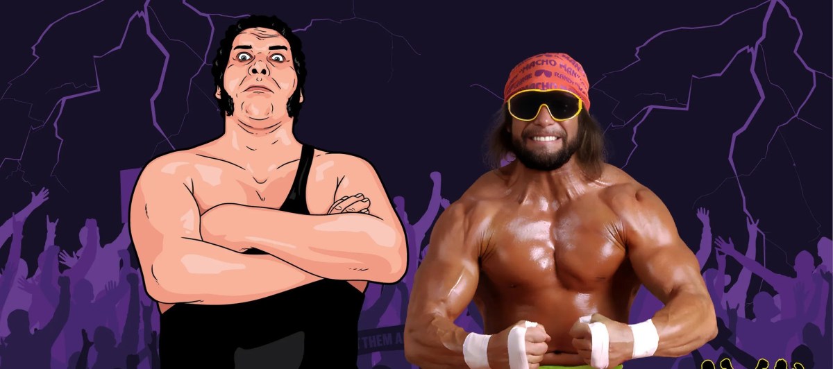 Macho Man Randy Savage Joins Andre The Giant in Big Rubber Guys Series ...