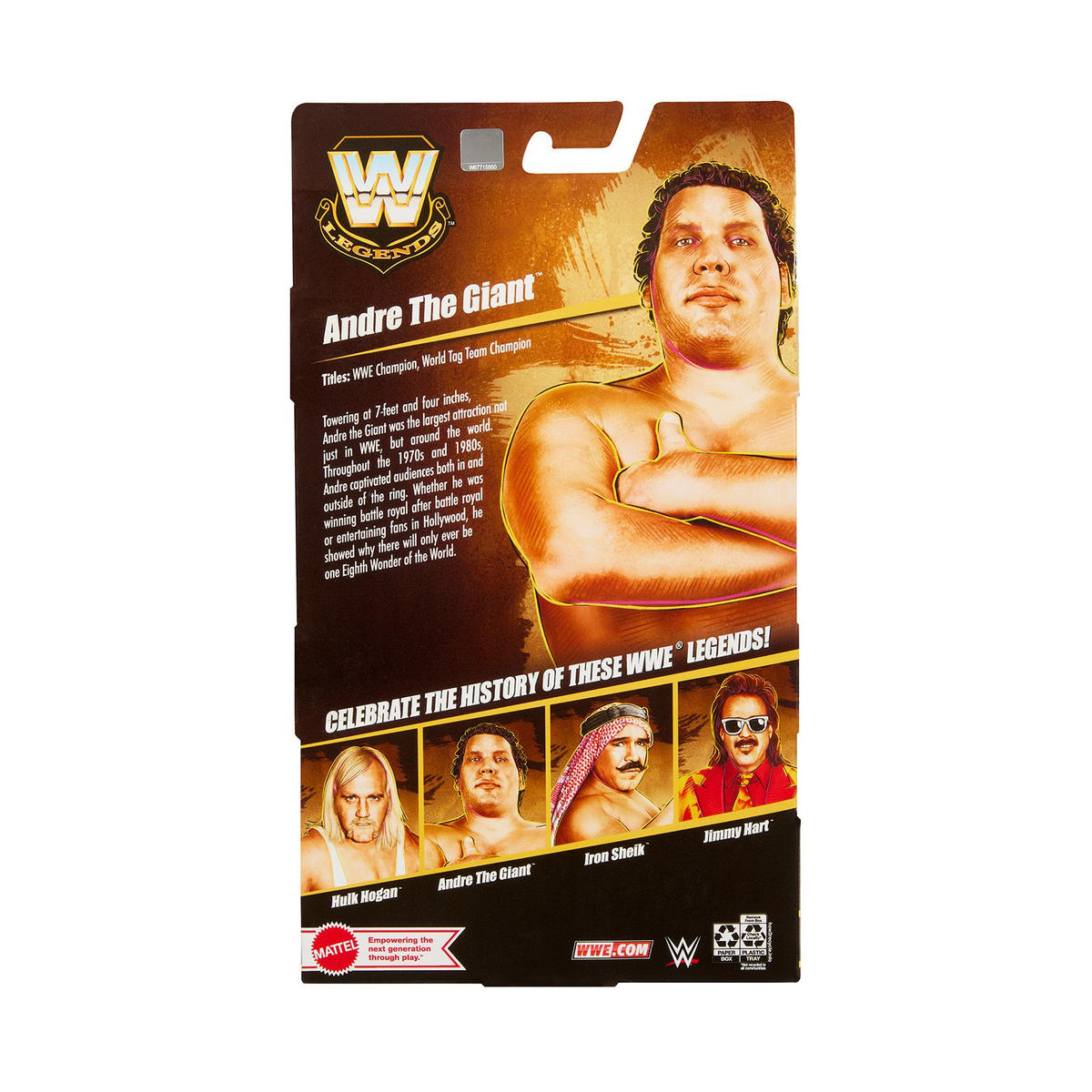 First Look: New WWE Legends Packaging for Series 21: Hulk Hogan, Iron ...