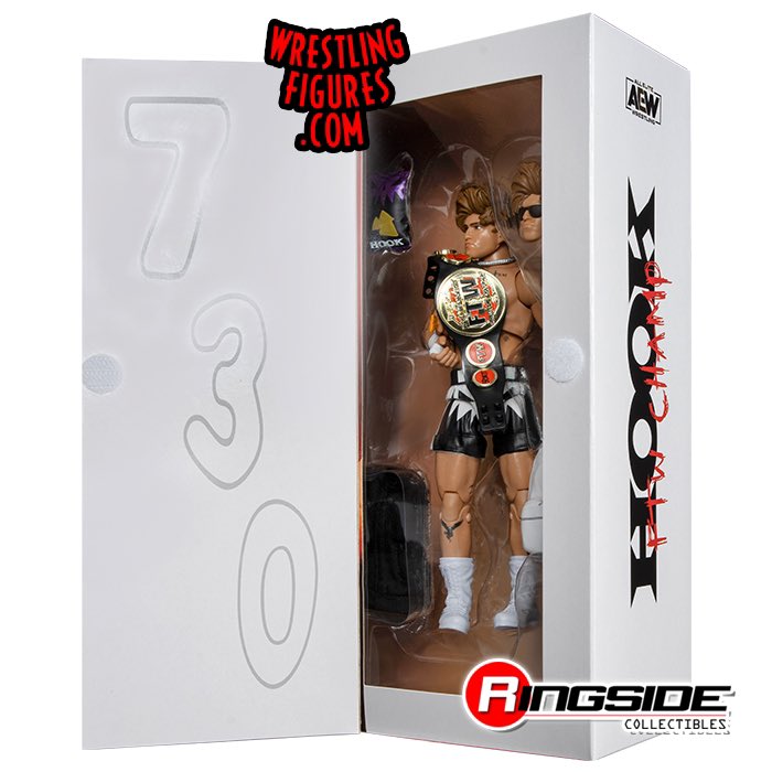Photos: Hook AEW FTW Champion Ringside Exclusive – Wrestling Figure News
