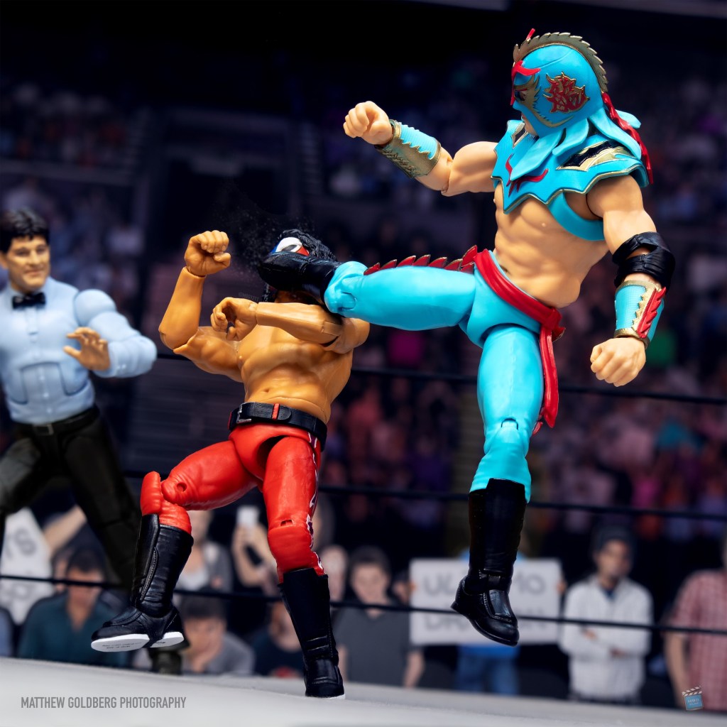Figure Photography: Boss Fight’s Ultimo Dragon vs. Juventud Guerrera ...