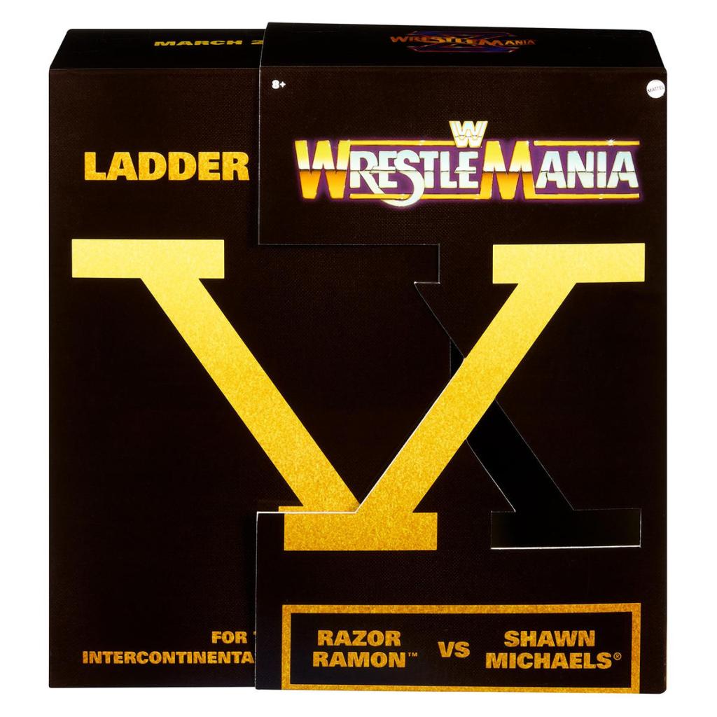 Pre-Order Alert: Razor Ramon vs. Shawn Michaels WrestleMania X Ladder ...