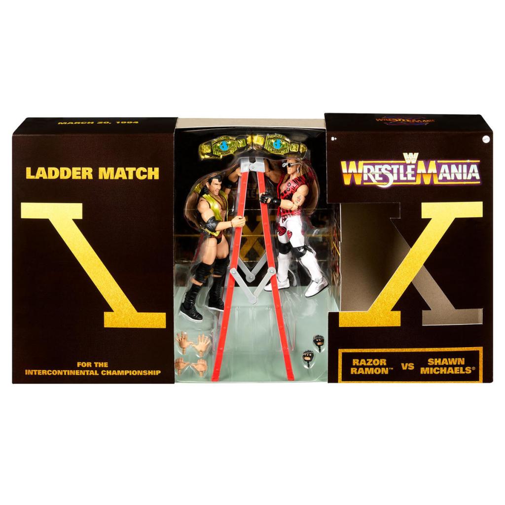 Photos: Razor Ramon vs. Shawn Michaels WrestleMania X Ladder Match ...