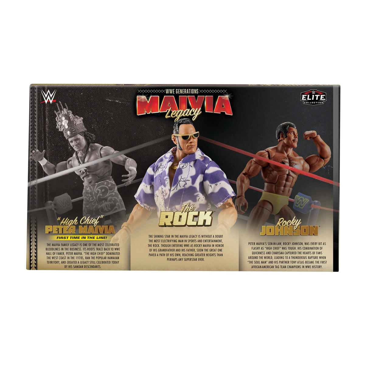 Photos: Walmart Exclusive Maivia Legacy, with The Rock, ‘High Chief ...