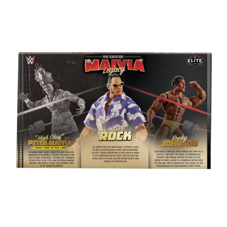 Photos: Walmart Exclusive Maivia Legacy, with The Rock, ‘High Chief ...