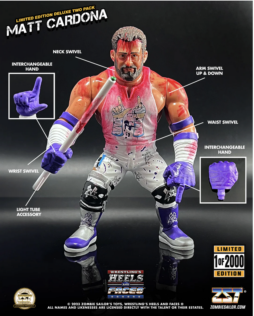 Pre-Order Alert: Matt Cardona vs. Nick Gage Heels & Faces 2-Pack ...