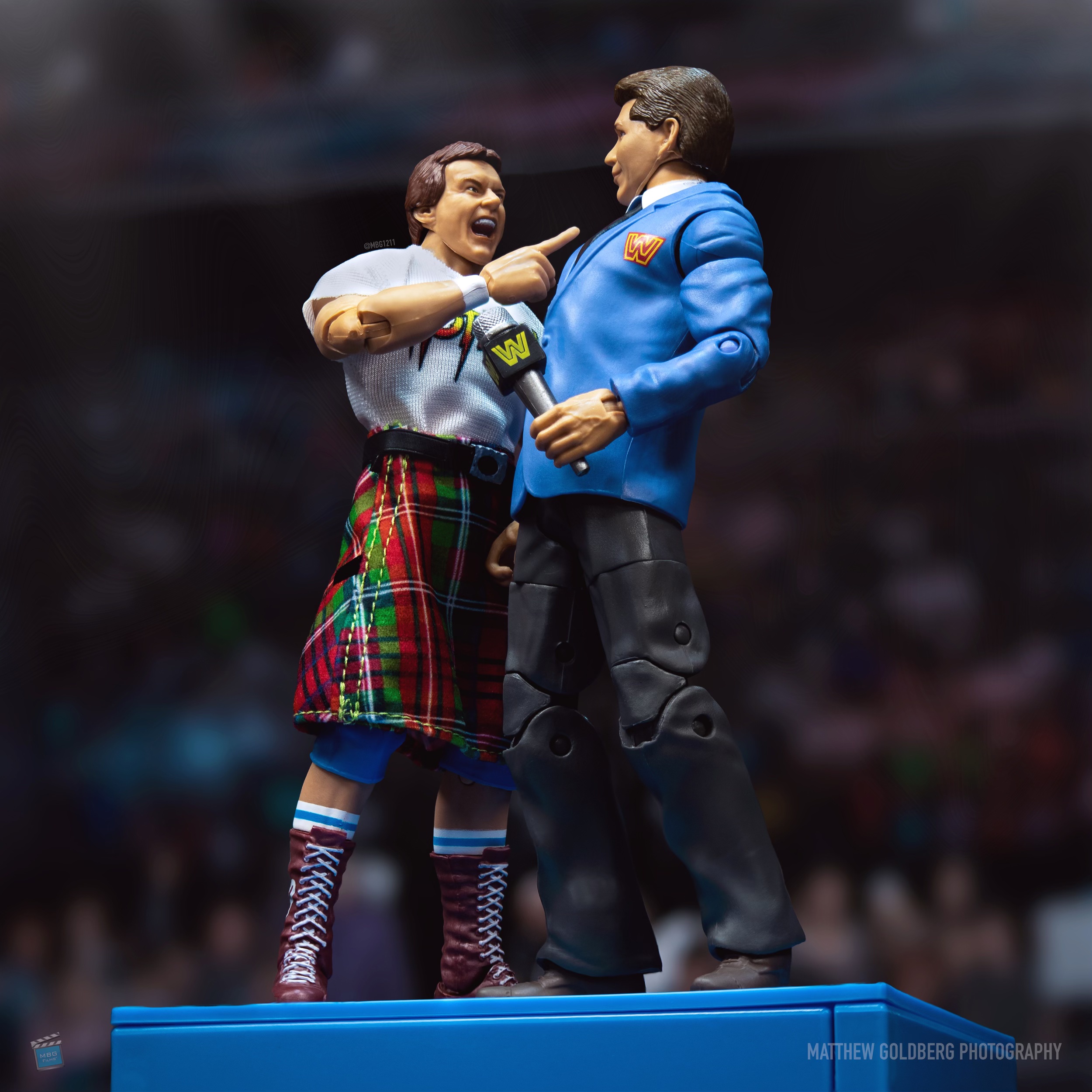 ‘Rowdy’ Roddy Piper & George ‘The Animal’ Steele WWE Coliseum ...