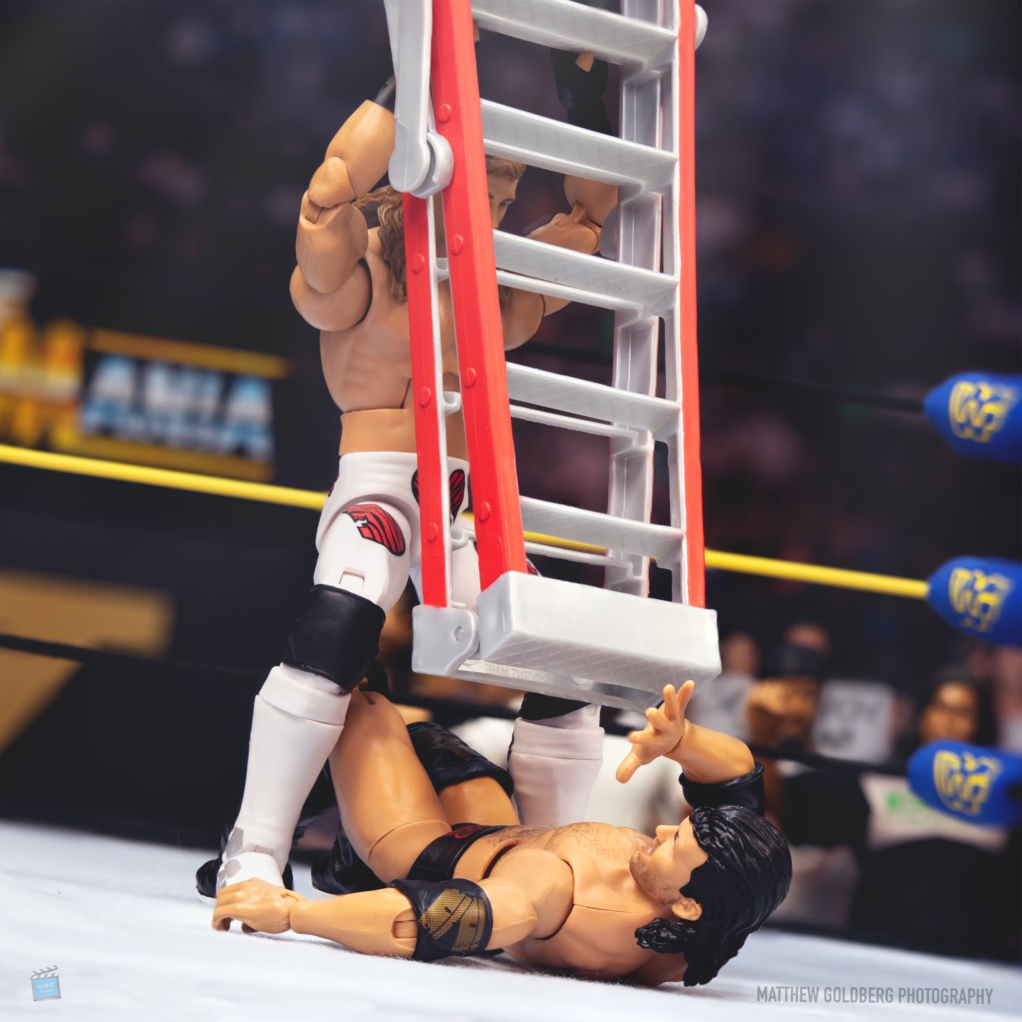 The WrestleMania X Ladder Match in Figure Photography – Wrestling ...