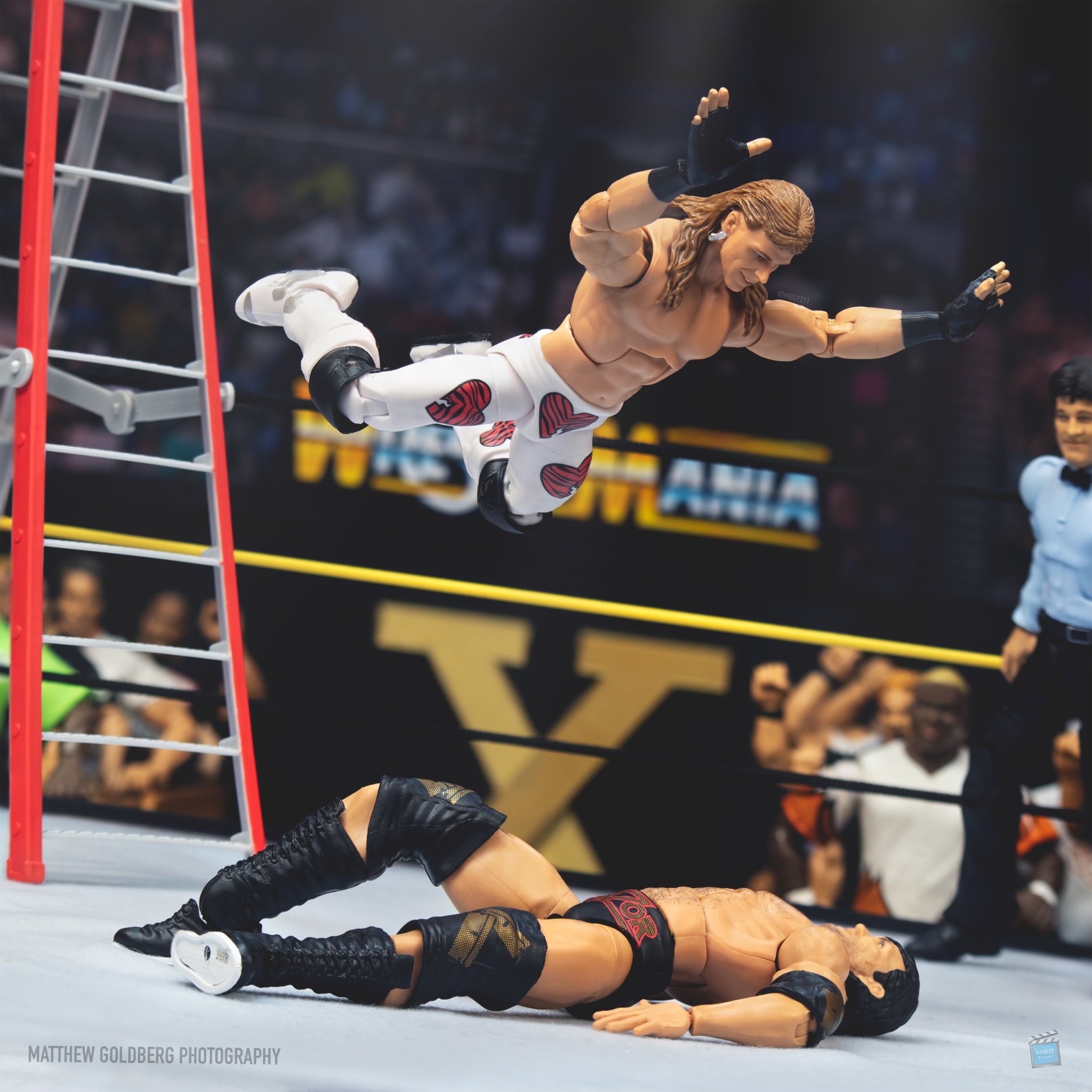 The WrestleMania X Ladder Match in Figure Photography – Wrestling ...