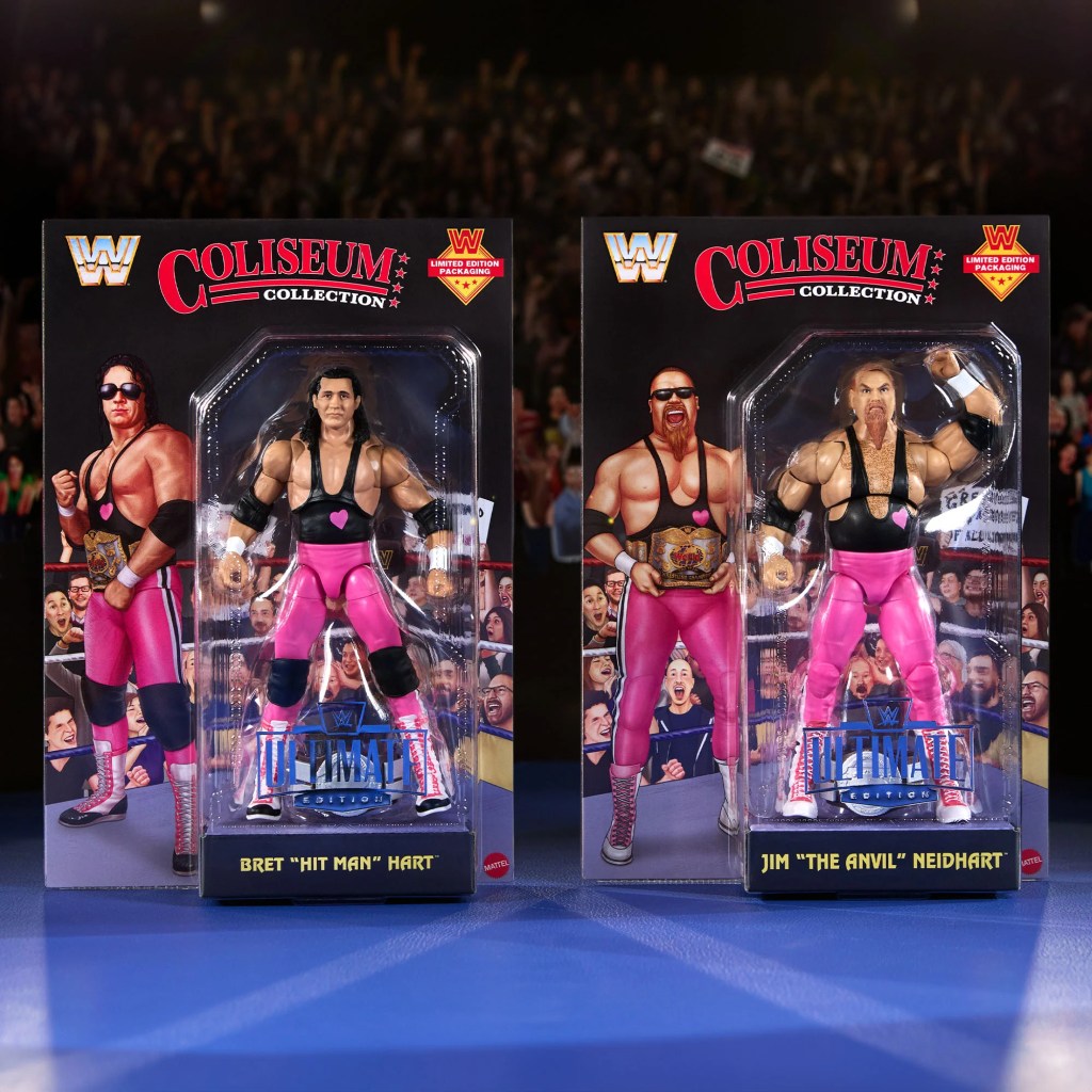 Coliseum Collection Black Card Variants Return with Hart Foundation WWE ...