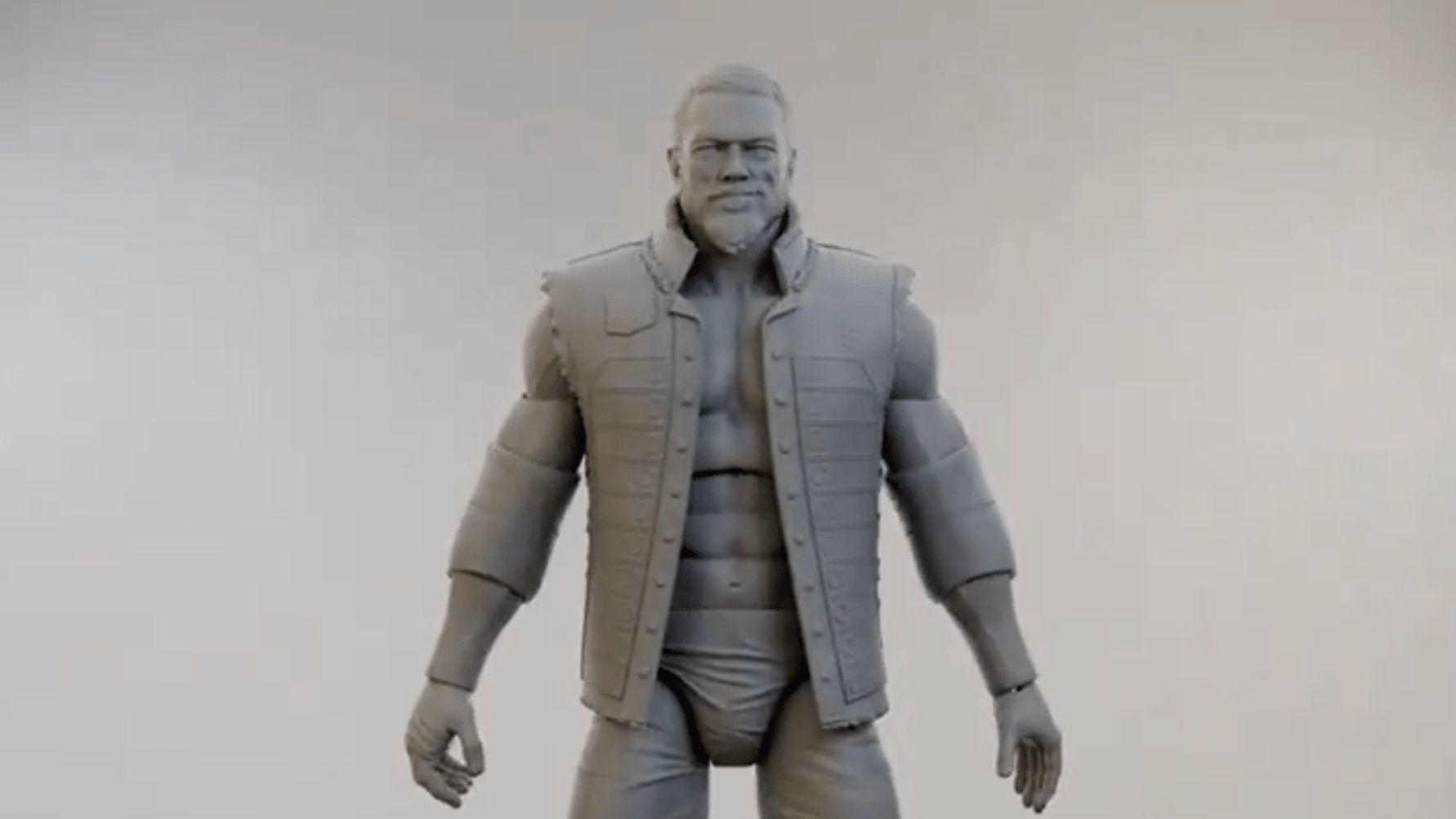 Edge Adam Copeland AEW Grayscale Render Revealed – Wrestling Figure News
