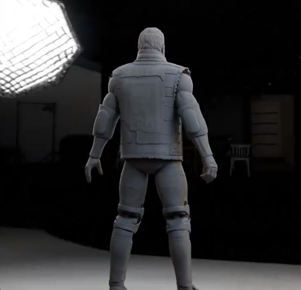 Edge Adam Copeland AEW Grayscale Render Revealed – Wrestling Figure News