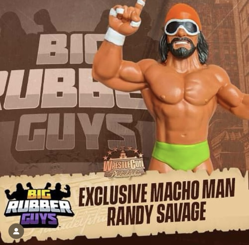 Macho Man Randy Savage Big Rubber Guys Wrestle Con Exclusive ...