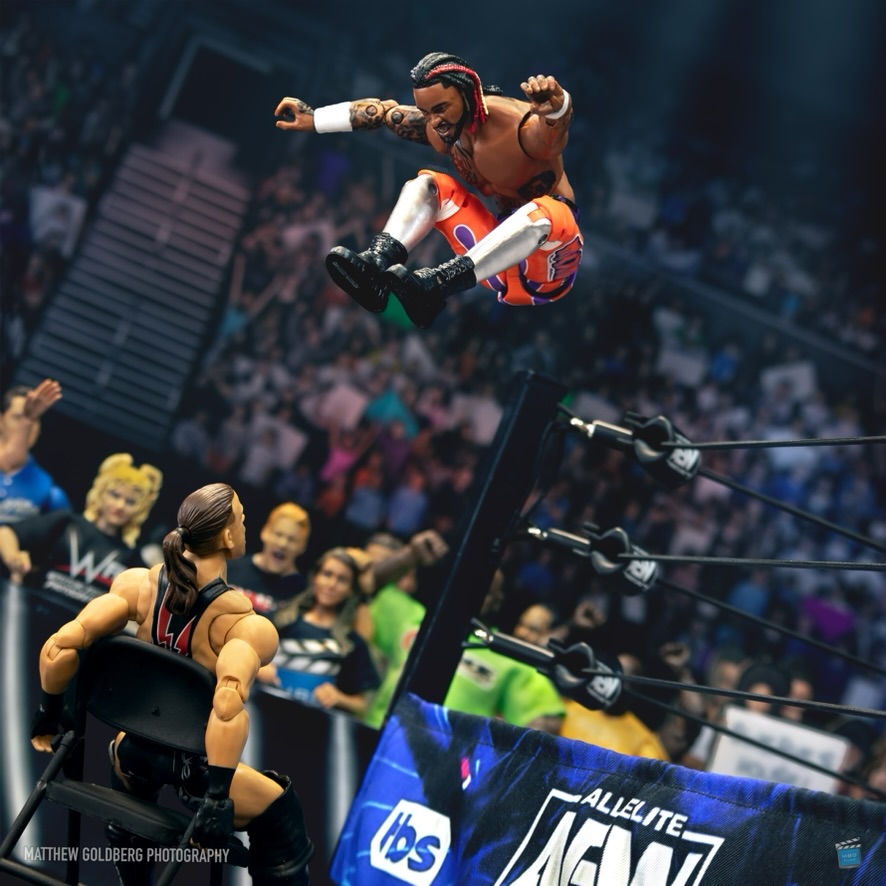 Swerve Strickland Off the Top Rope, Catching a Vibe in Figure ...