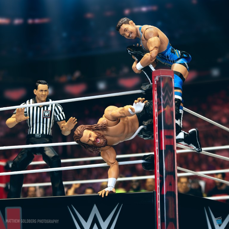 Chad Gable Turns on Sami Zayn in Figure Photography – Wrestling Figure News