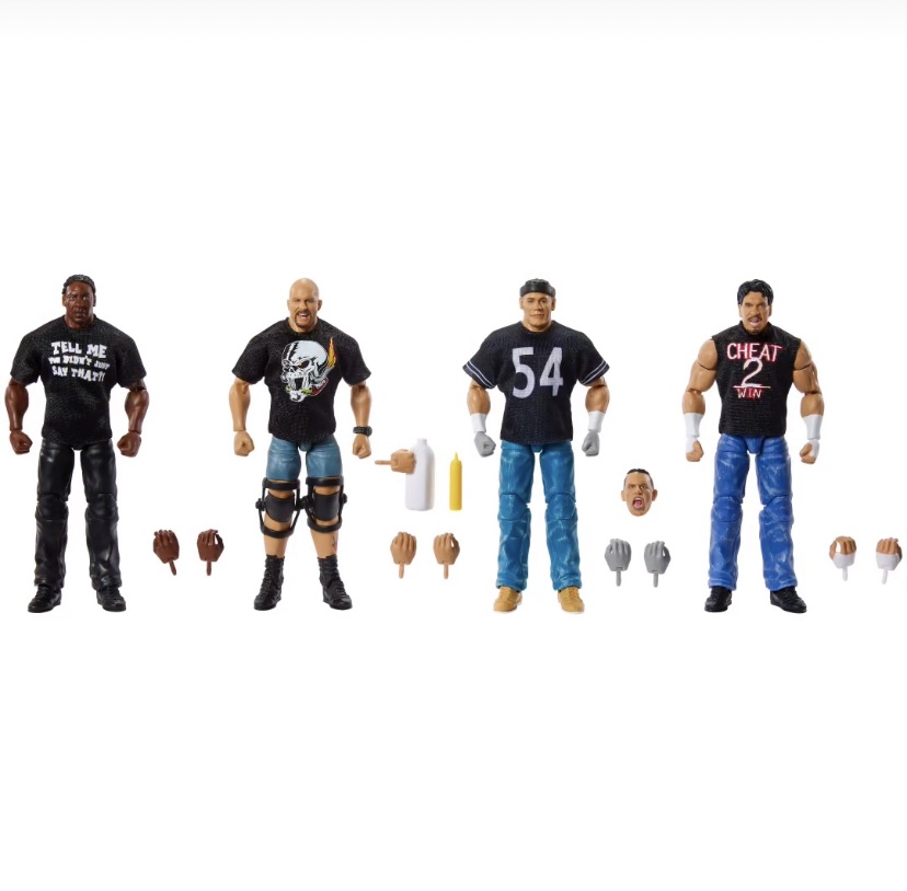 SmackDown Elite 4-Pack Pre-Order Coming Friday: Booker T, John Cena ...