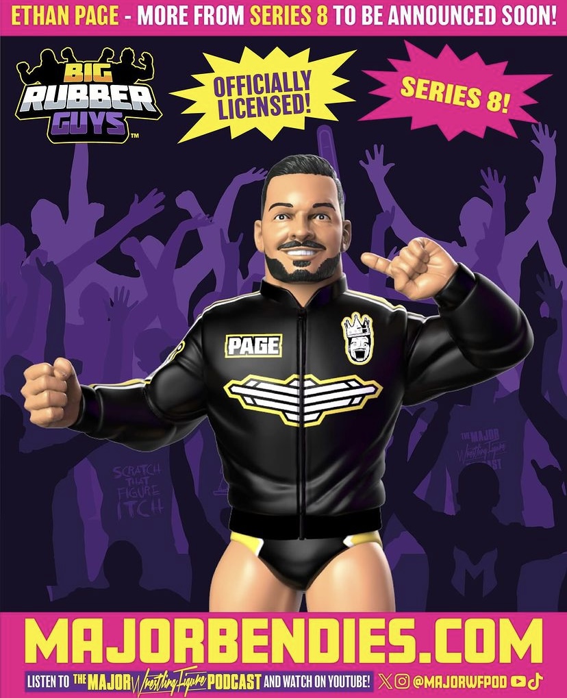 Ethan Page Big Rubber Guy Pre-Order Coming in June – Wrestling Figure News